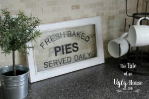 DIY Glass Pie Sign - Sincerely, Marie Designs