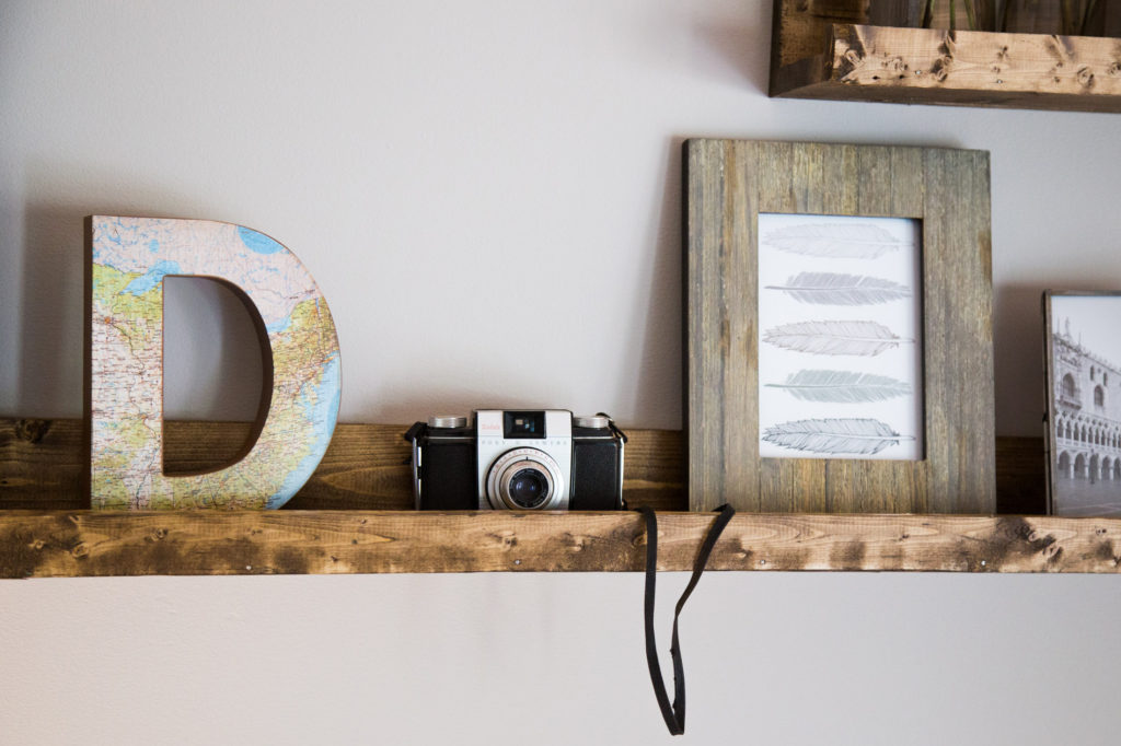 DIY Picture Ledge - Sincerely, Marie Designs