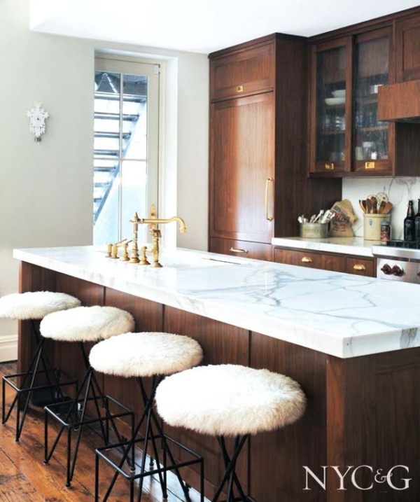 15 Stunning Kitchens with Stained Cabinets - Sincerely, Marie Designs