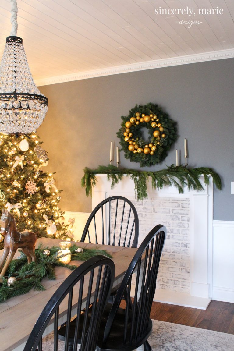 A Final Look At Our Classic Christmas Home - Sincerely, Marie Designs