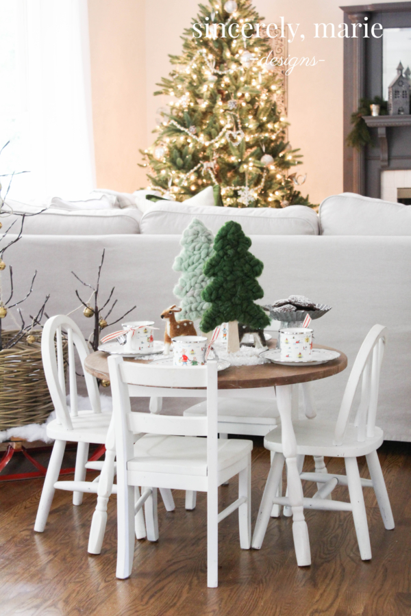 Kids Woodland Holiday Table - Sincerely, Marie Designs
