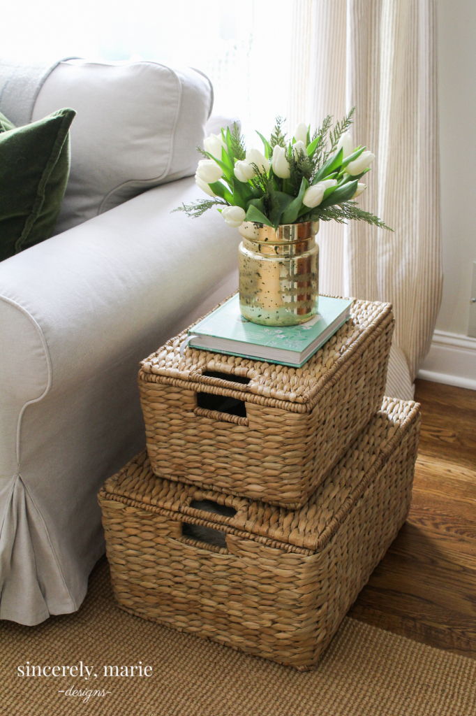 The Perfect End Table Alternative - Sincerely, Marie Designs