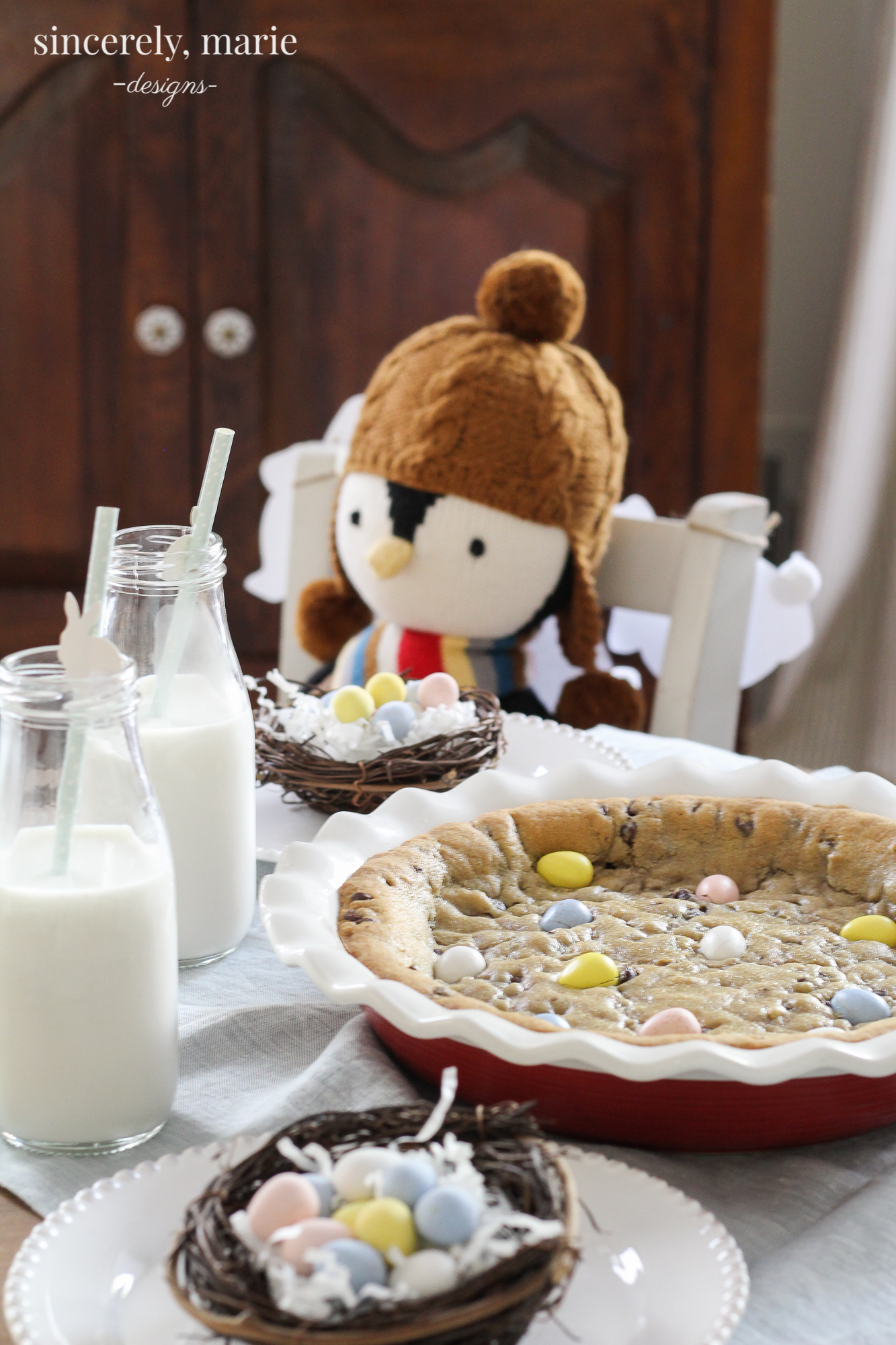 Simple Kid's Spring Table + Our New Cuddle and Kind Buddy