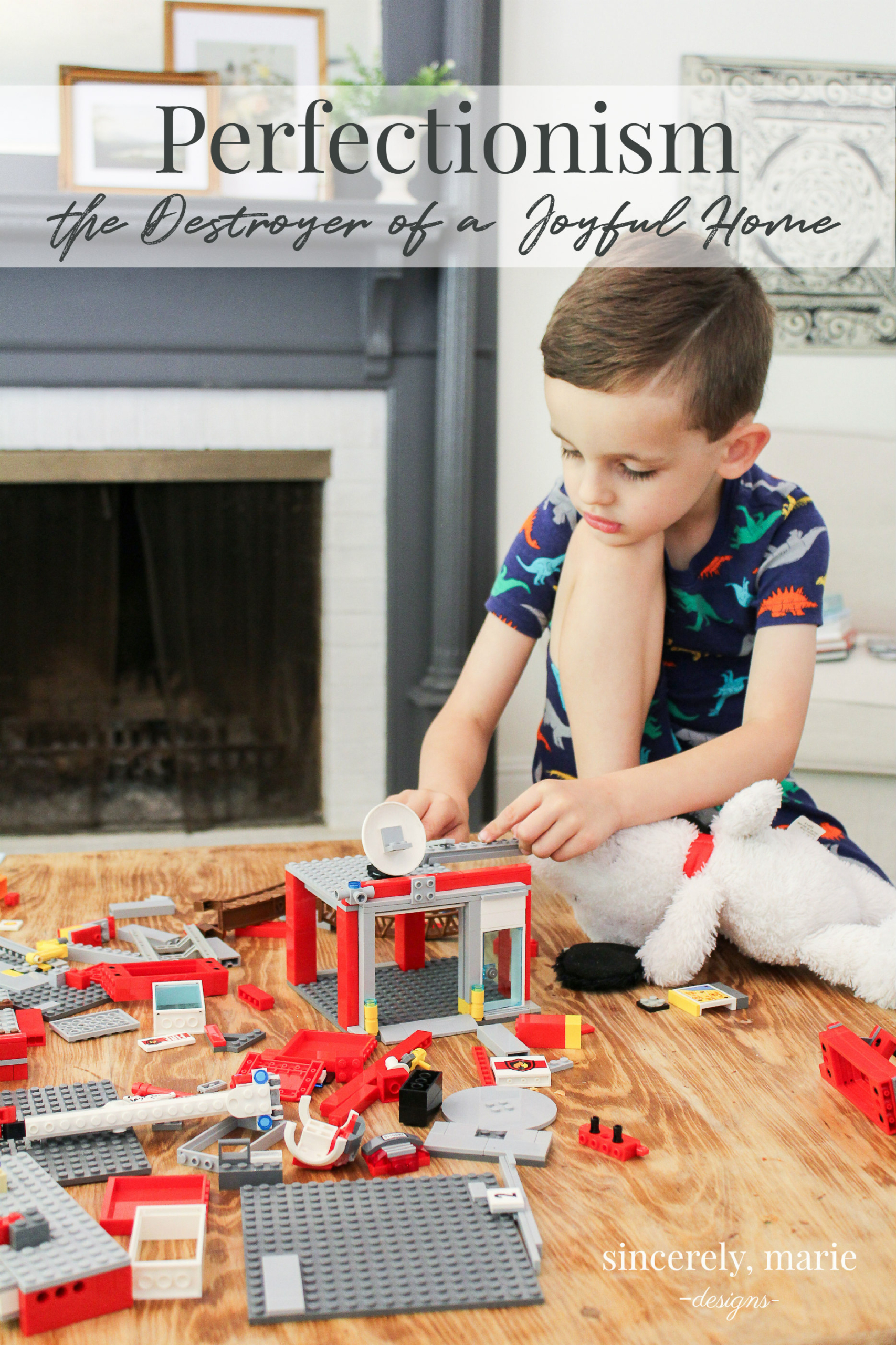 Perfectionism - the Destroyer of a Joyful Home - Sincerely, Marie Designs