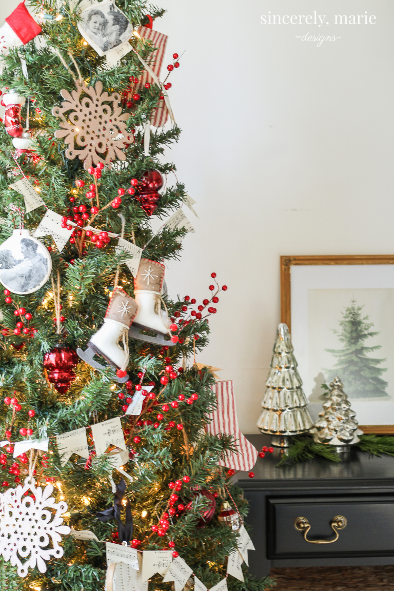 How to Turn a Skimpy Cheap Tree into a Full & Elegant One - Sincerely ...