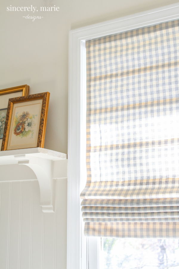 Easy DIY Roman Shade - Sincerely, Marie Designs