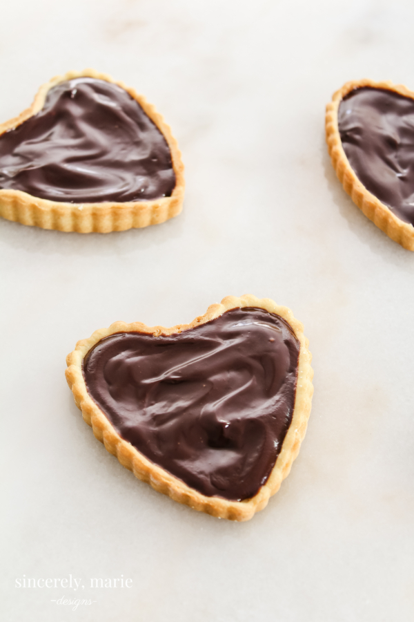 Mini French Tart Hearts - Our Favorite Chocolate Tart Recipe ...