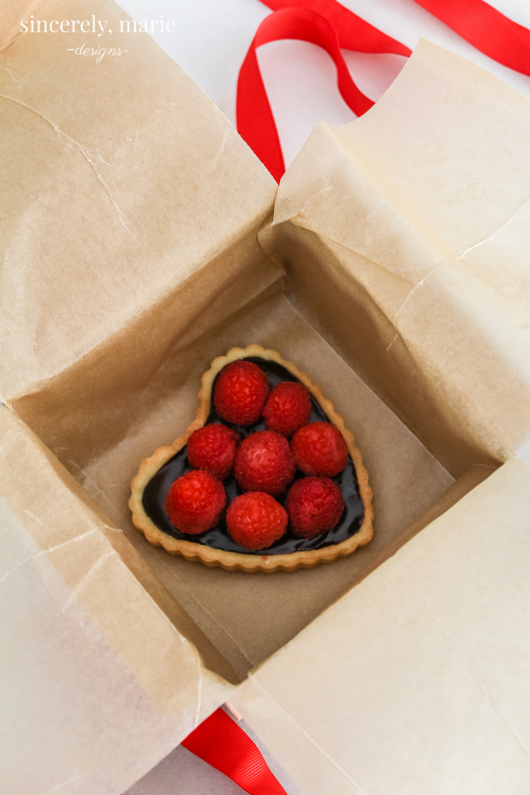 Mini French Tart Hearts - Our Favorite Chocolate Tart Recipe ...