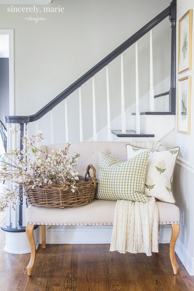 Fresh & Classic Spring Home Tour - Sincerely, Marie Designs