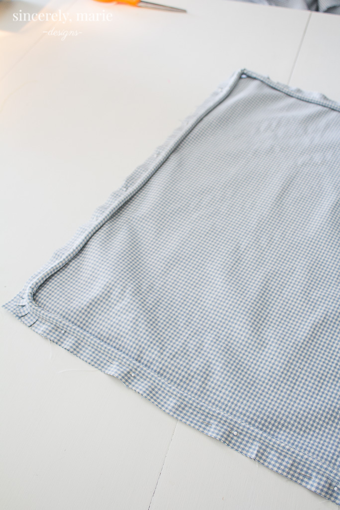 Simple Envelope Pillow Cover with Piping - Sincerely, Marie Designs