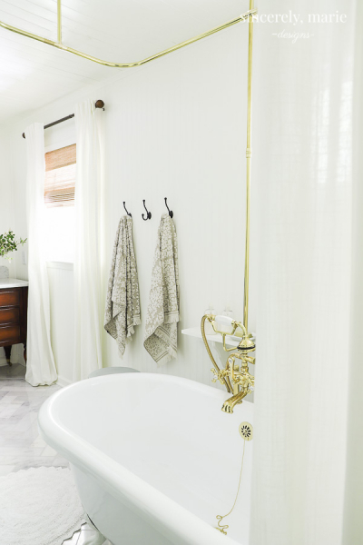 Our Elegant & Timeless Master Bathroom Reveal - Sincerely, Marie Designs