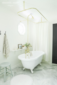 Our Elegant & Timeless Master Bathroom Reveal - Sincerely, Marie Designs