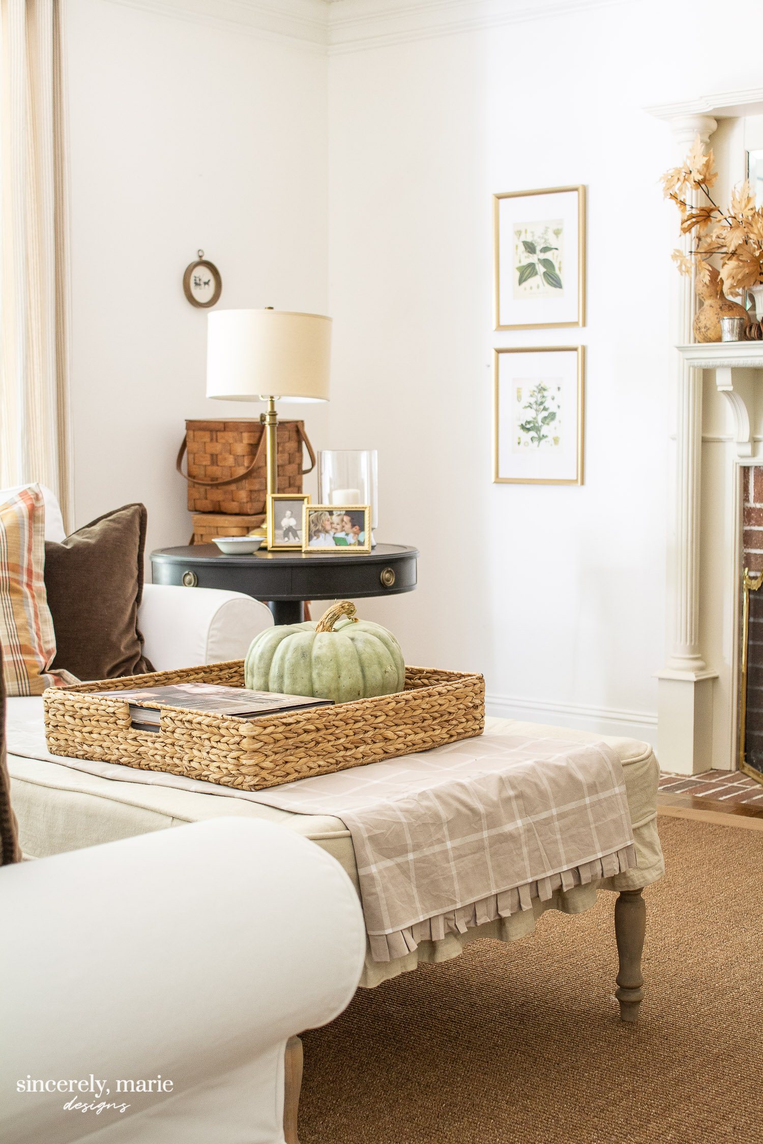 Our Cozy & Subtle Fall Home Tour - Sincerely, Marie Designs