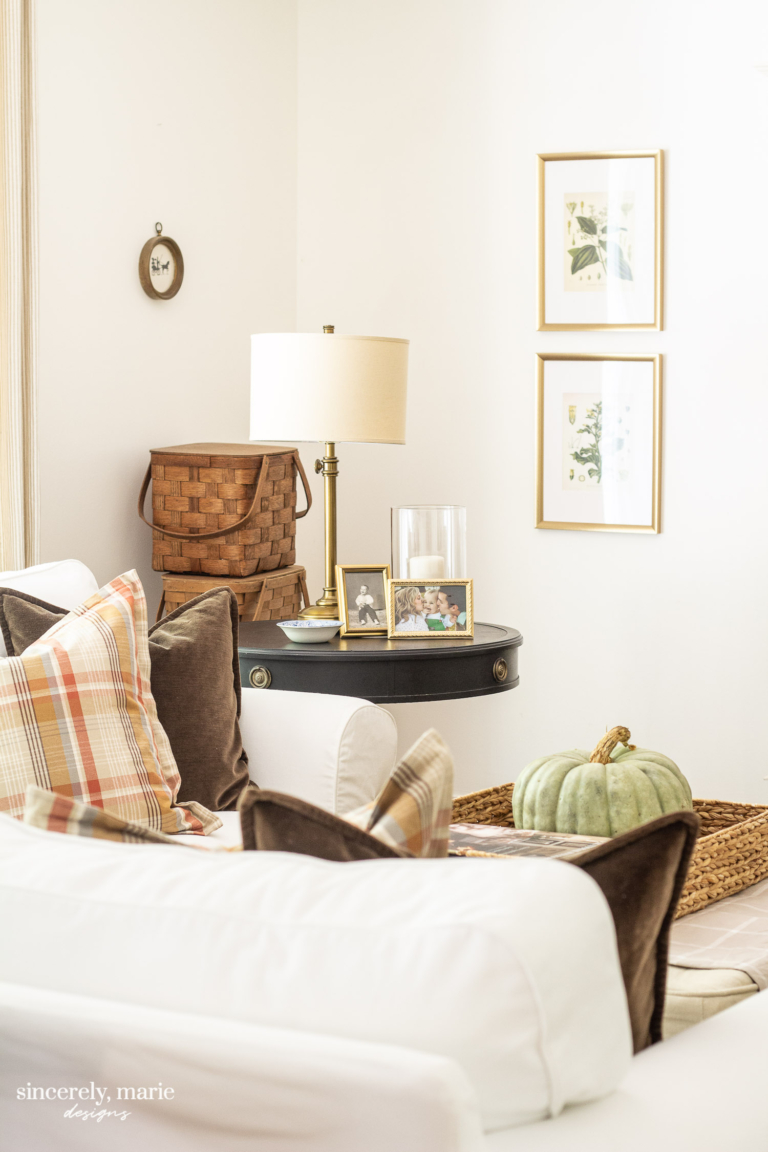 Our Cozy & Subtle Fall Home Tour - Sincerely, Marie Designs