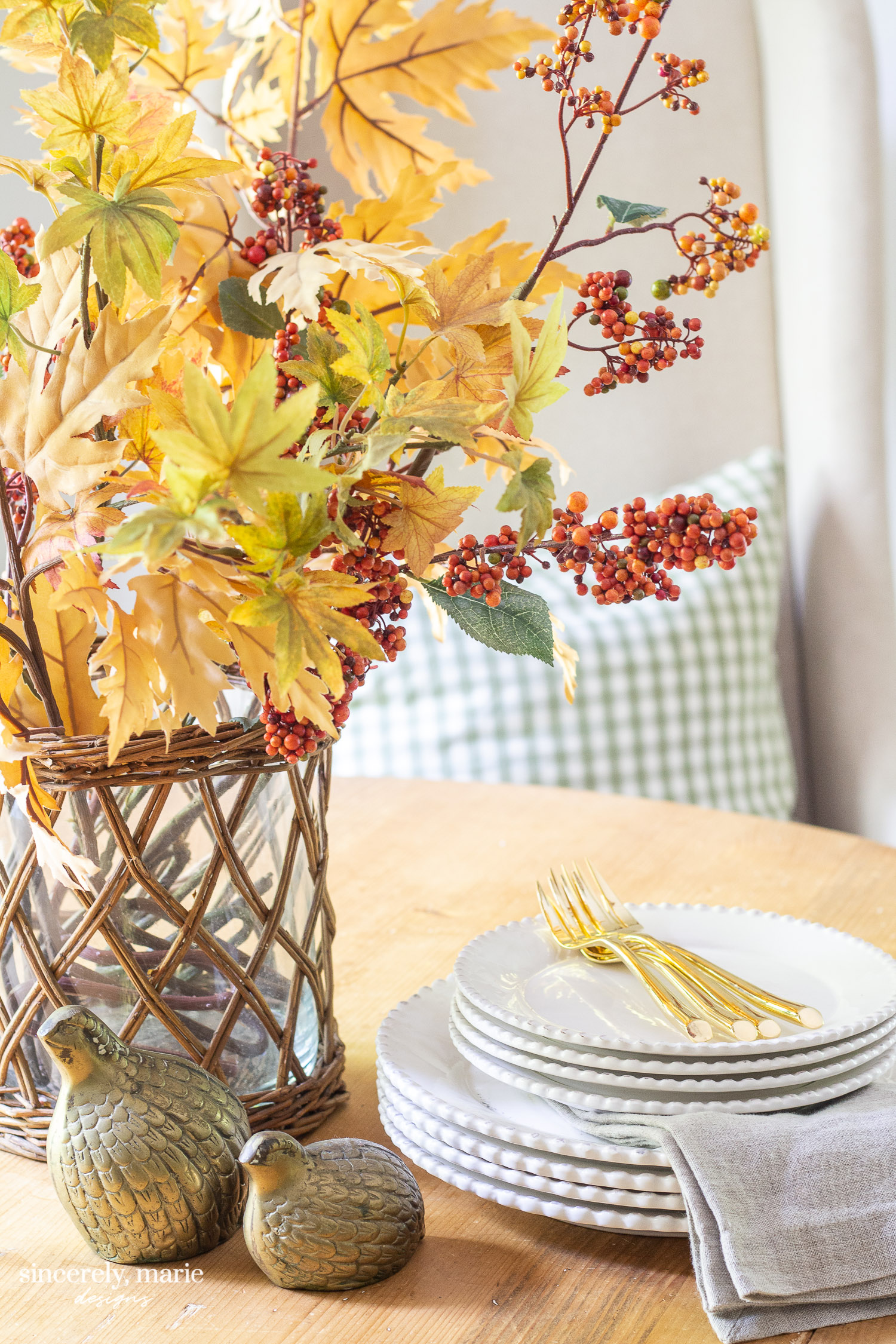 Our Cozy & Subtle Fall Home Tour - Sincerely, Marie Designs