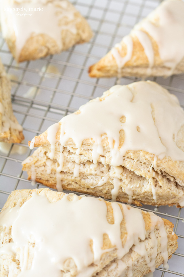 Maple & Brown Sugar Scones - Sincerely, Marie Designs