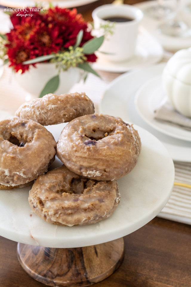 Warm & Traditional Fall Brunch Tablescape - Sincerely, Marie Designs