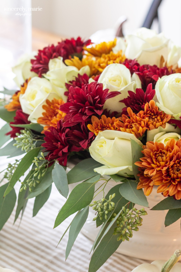 Warm & Traditional Fall Brunch Tablescape - Sincerely, Marie Designs