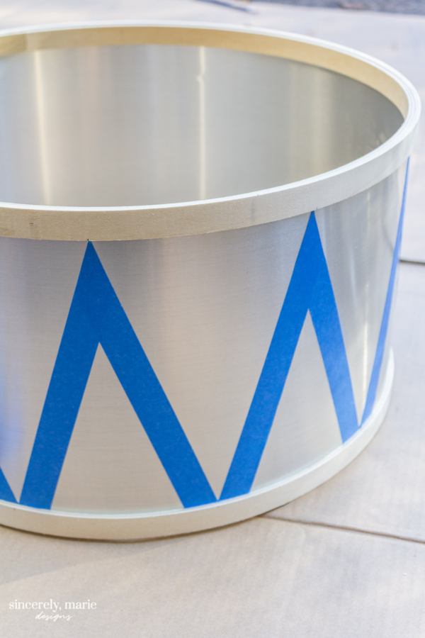 DIY Drum Christmas Tree Collar - Sincerely, Marie Designs