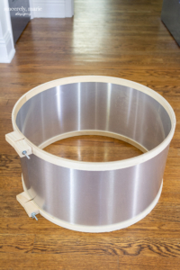 DIY Drum Christmas Tree Collar - Sincerely, Marie Designs