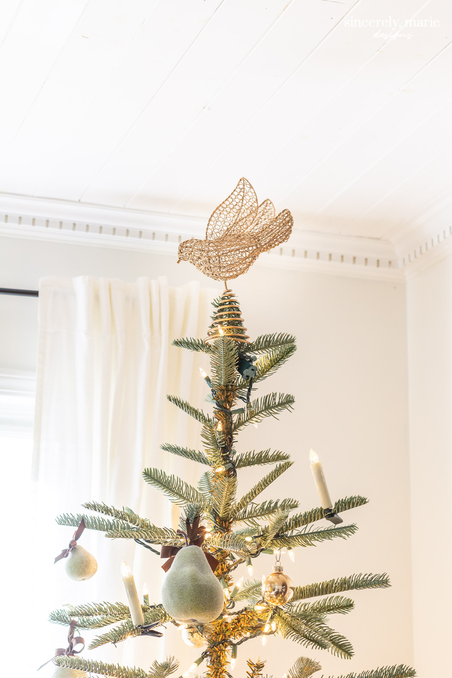 A Partridge In A Pear Tree - Our Dining Room Tree - Sincerely, Marie ...