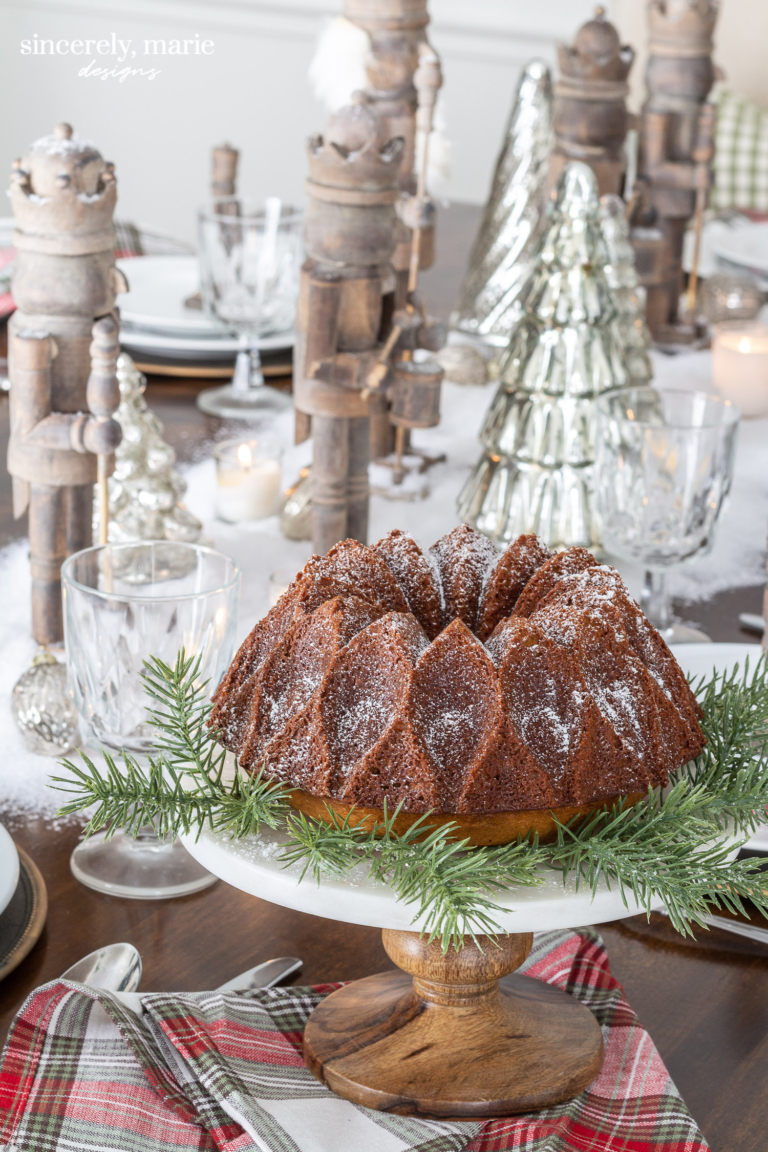 Snowy Nutcracker Tablescape - Sincerely, Marie Designs