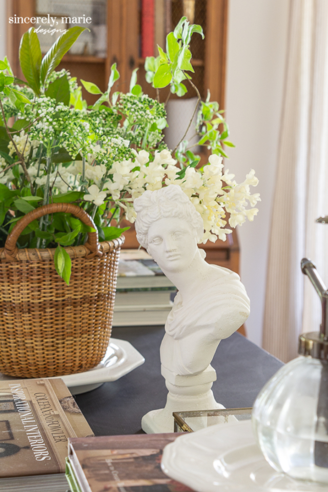 A Traditional Spring Table Vignette - Sincerely, Marie Designs