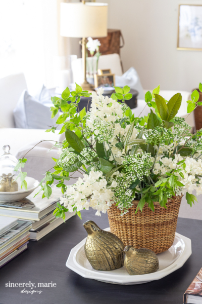 A Traditional Spring Table Vignette - Sincerely, Marie Designs