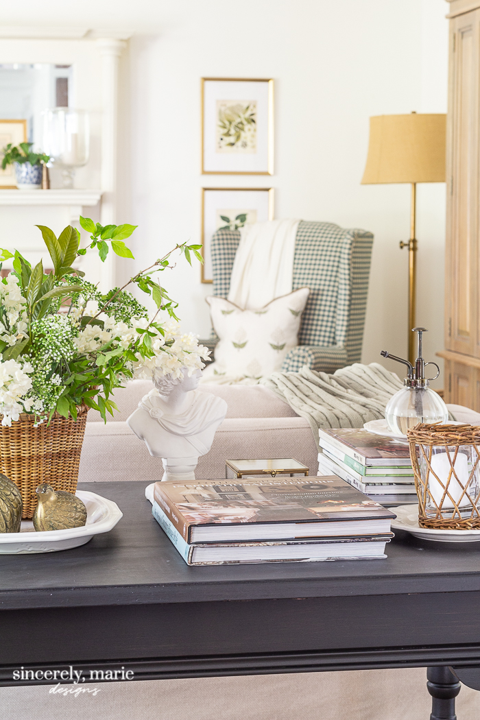 A Traditional Spring Table Vignette - Sincerely, Marie Designs