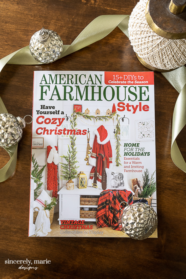 Our Christmas Feature In American Farmhouse Style Magazine - Sincerely ...
