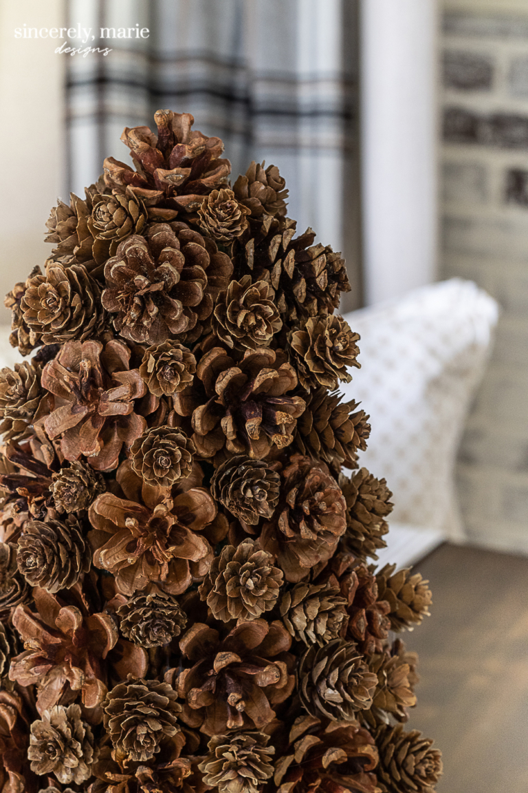 DIY Pinecone Tree - Sincerely, Marie Designs
