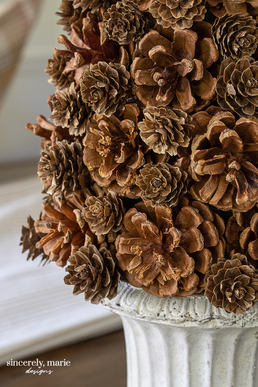 DIY Pinecone Tree - Sincerely, Marie Designs