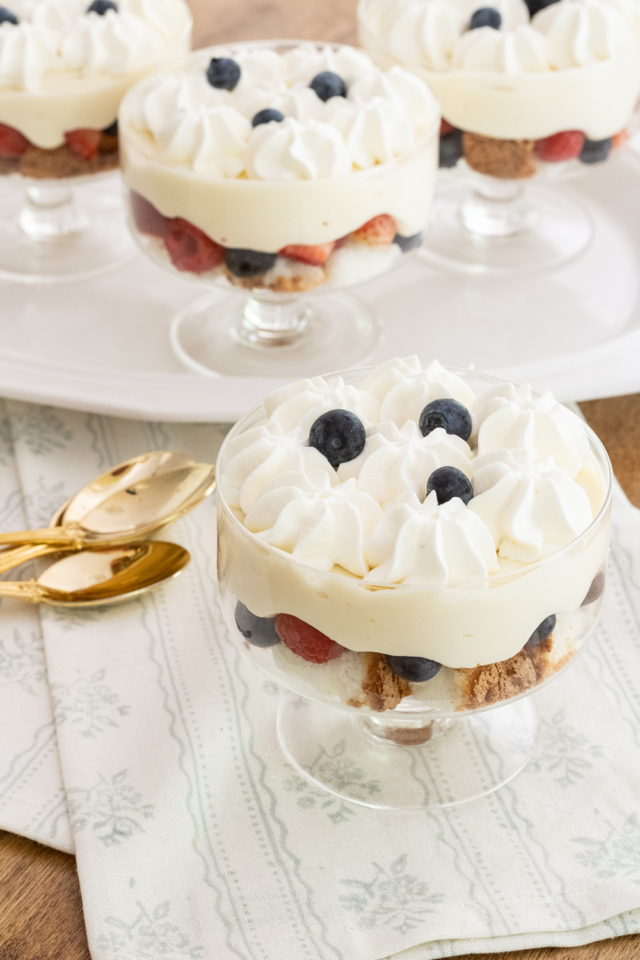 Summer Lemon & Berry Trifle - Sincerely, Marie Designs