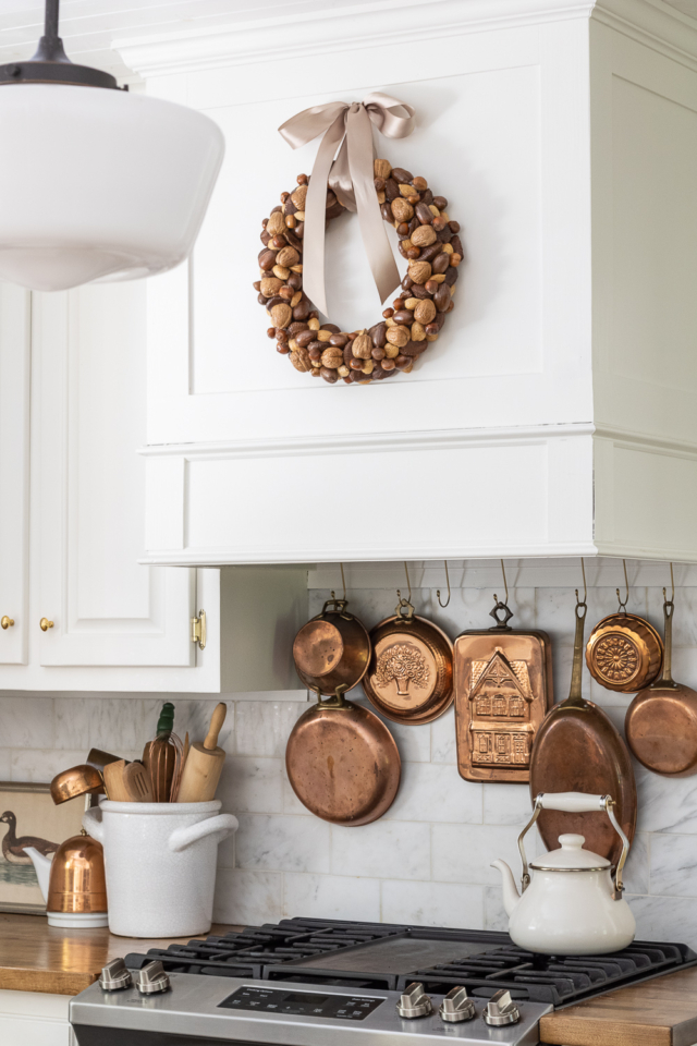 DIY Harvest Nut Wreath - Sincerely, Marie Designs