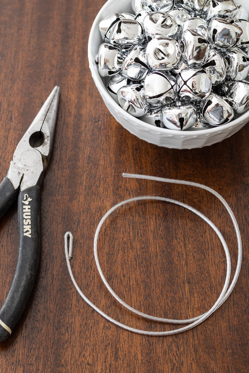 DIY Mini Jingle Bell Wreath - Sincerely, Marie Designs