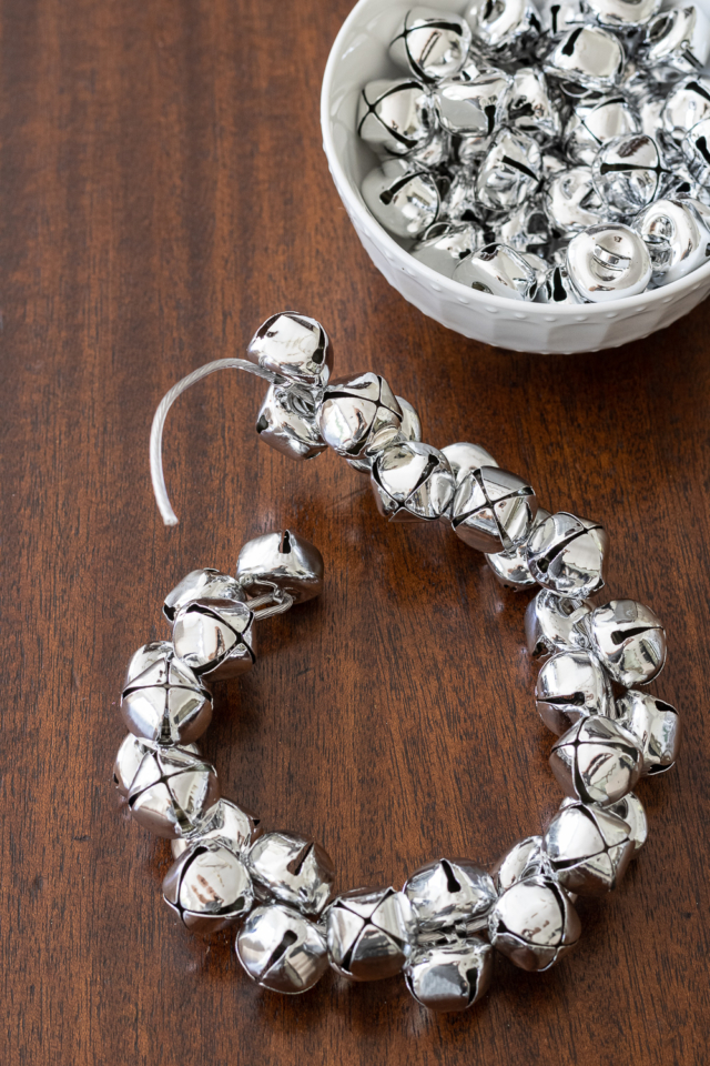 DIY Mini Jingle Bell Wreath - Sincerely, Marie Designs