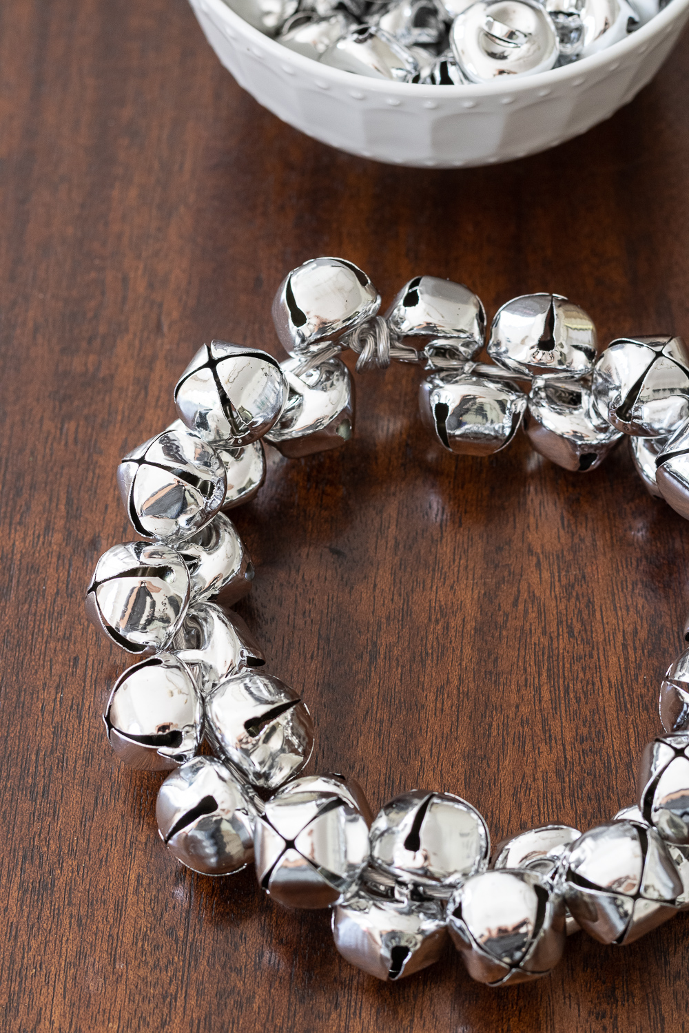 DIY Mini Jingle Bell Wreath - Sincerely, Marie Designs