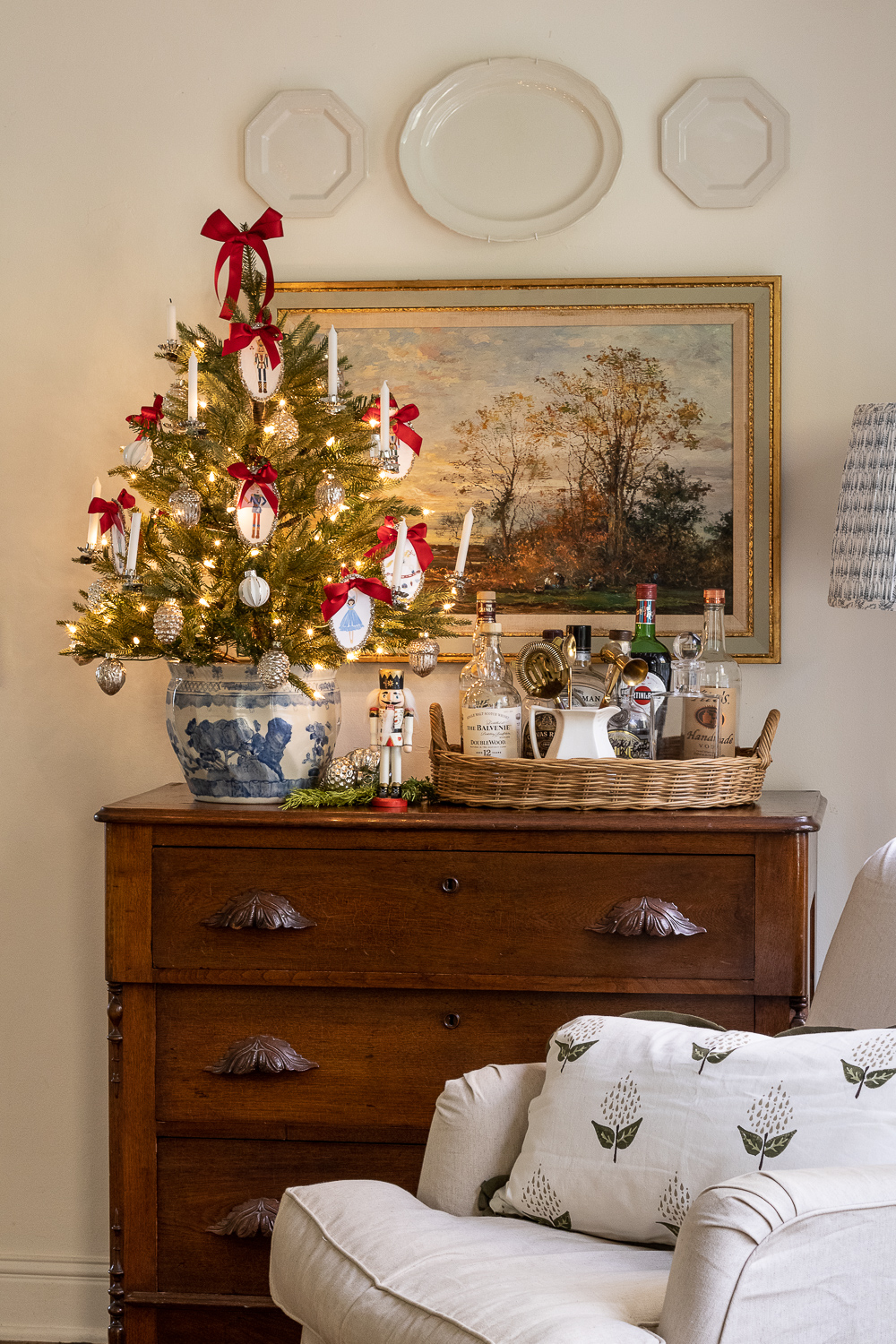 Vintage Inspired Nutcracker Tabletop Tree - Sincerely, Marie Designs