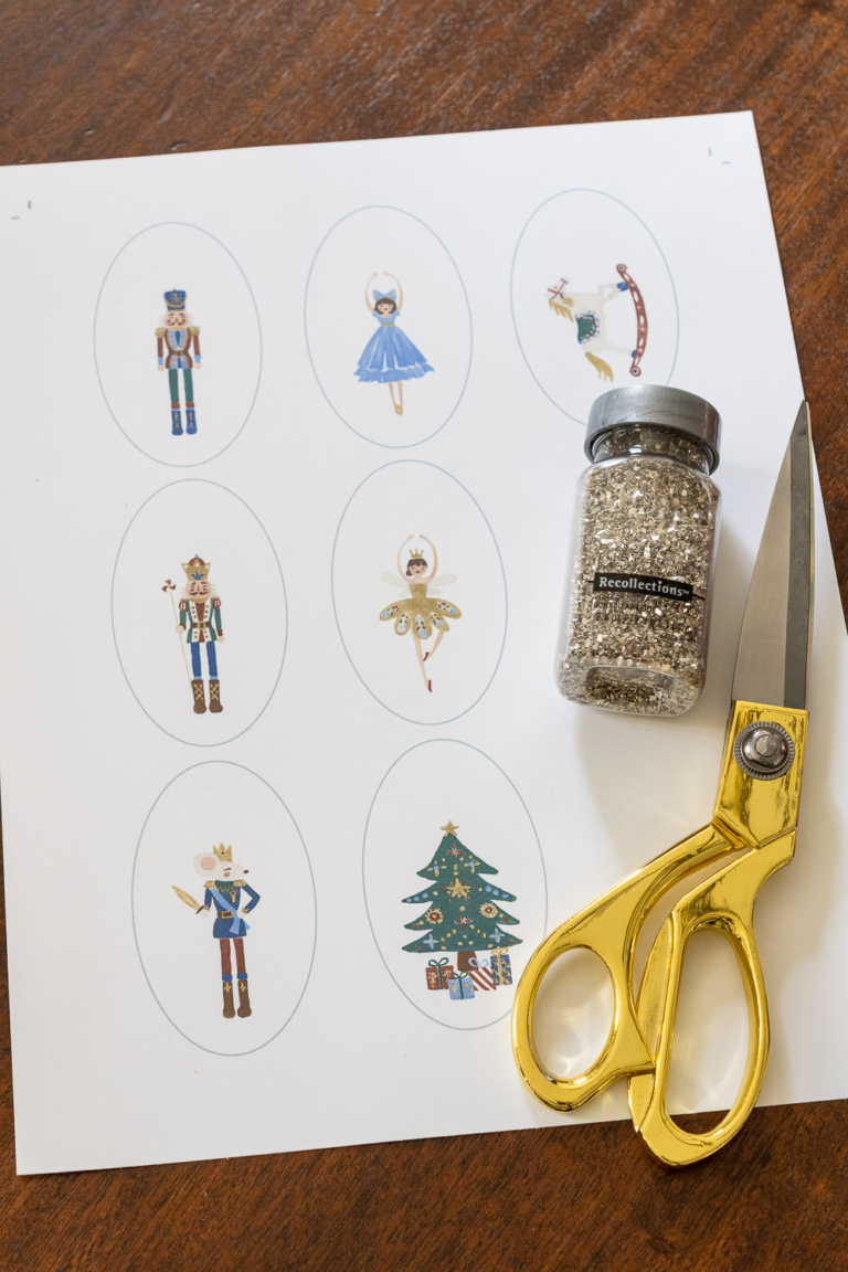 DIY Printable Nutcracker Gift Tags - Sincerely, Marie Designs