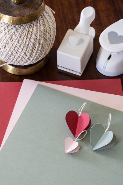 Simple Hanging Paper Heart Tree - Sincerely, Marie Designs