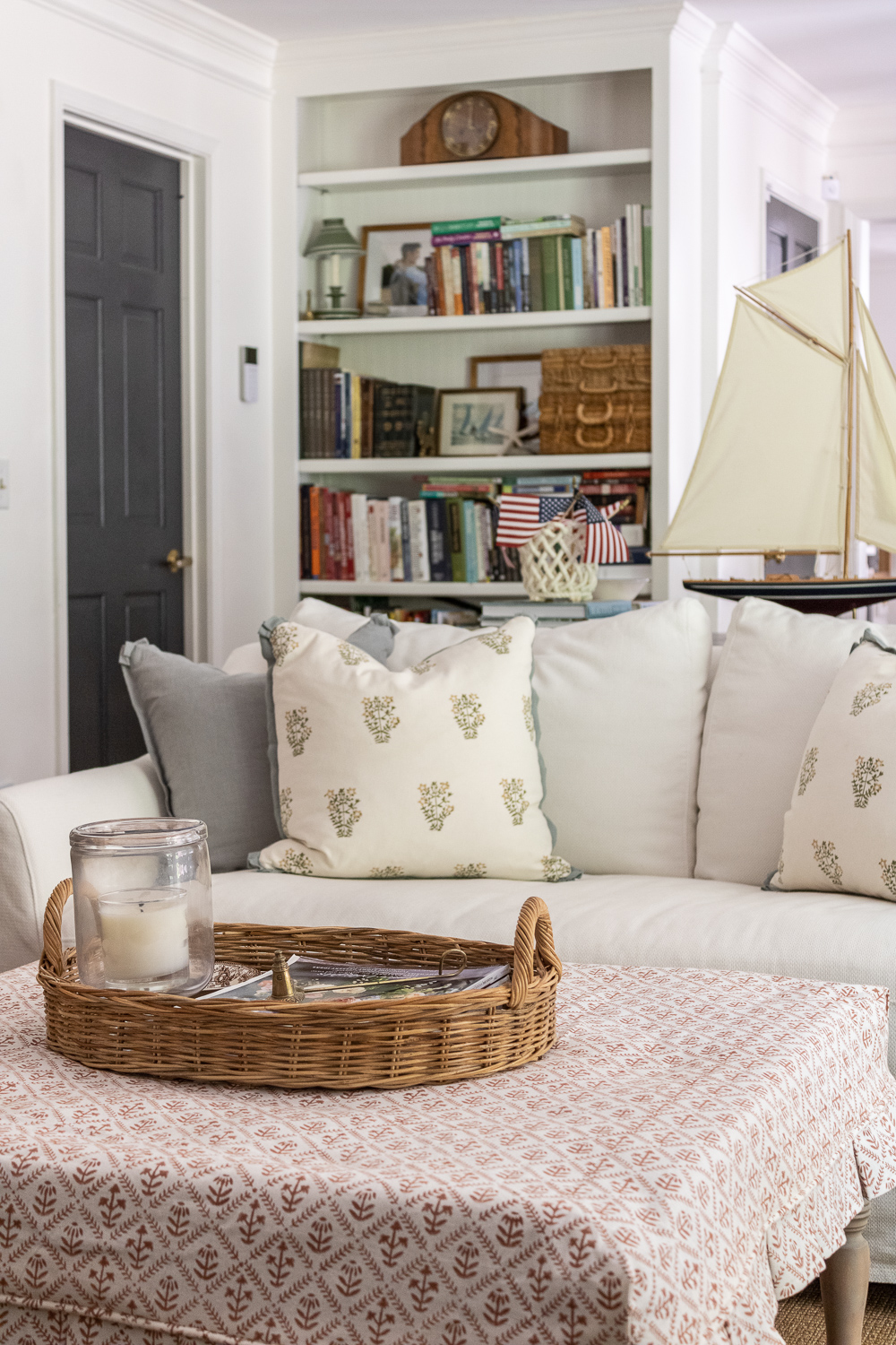 Breezy Summer Living Room - Sincerely, Marie Designs