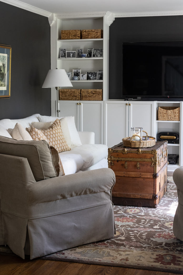 A Look Into Our Family Room - Sincerely, Marie Designs