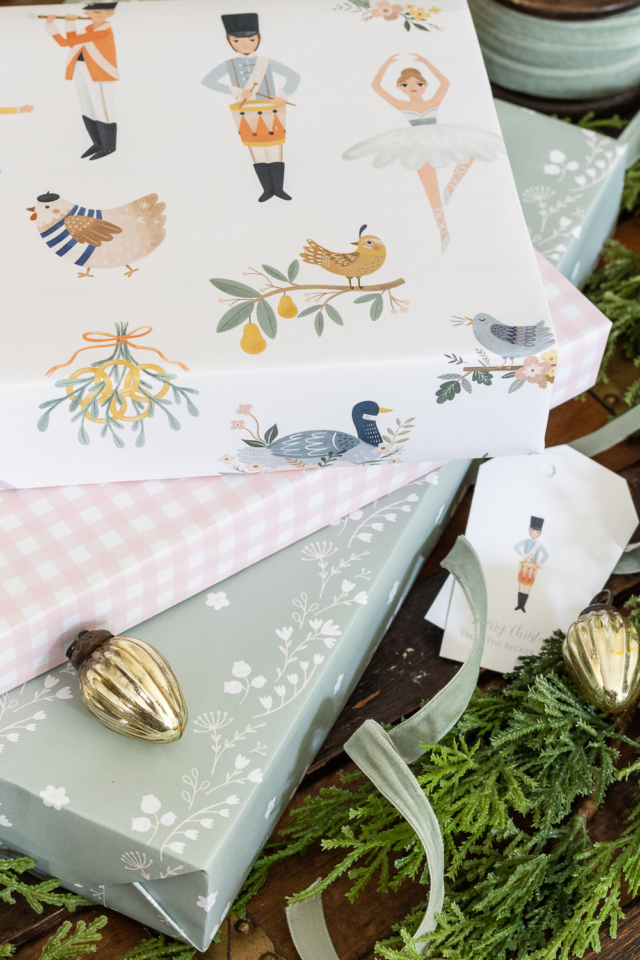 Our 12 Days of Christmas Gift Wrap Collection - Sincerely, Marie Designs