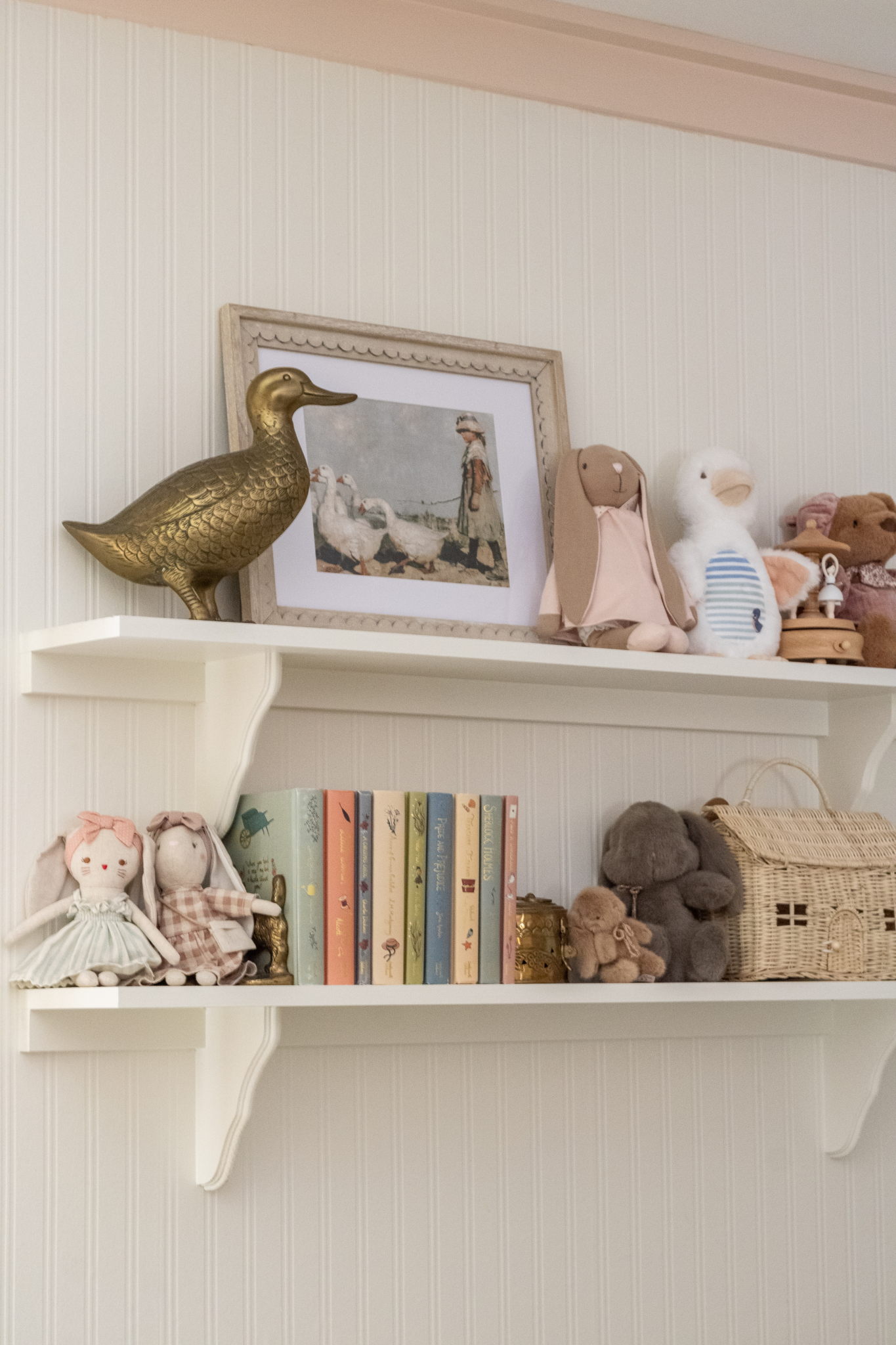 Our Favorite Pink Paint Color - Audrey's Room - Sincerely, Marie Designs