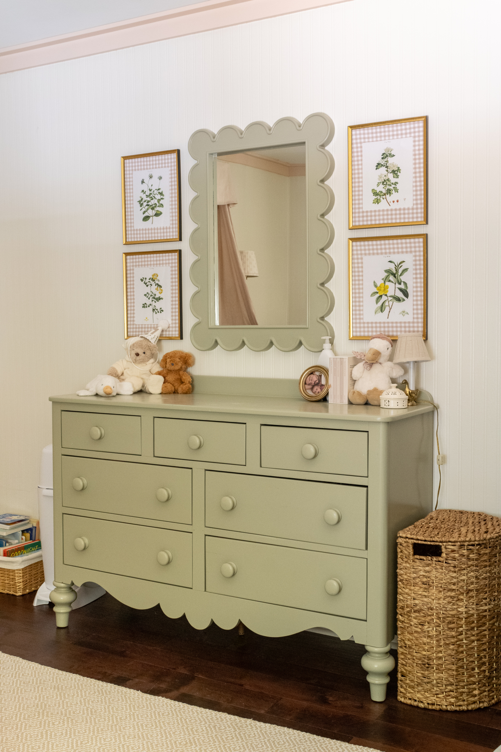 Our Favorite Pink Paint Color - Audrey's Room - Sincerely, Marie Designs