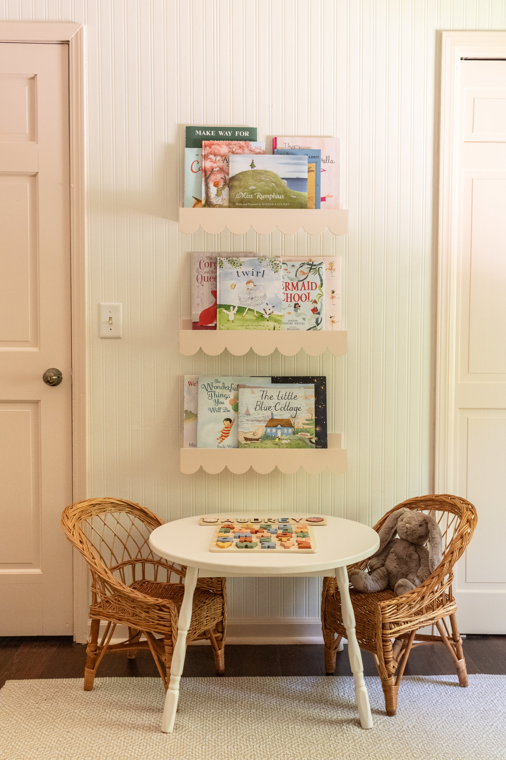 Our Favorite Pink Paint Color - Audrey's Room - Sincerely, Marie Designs