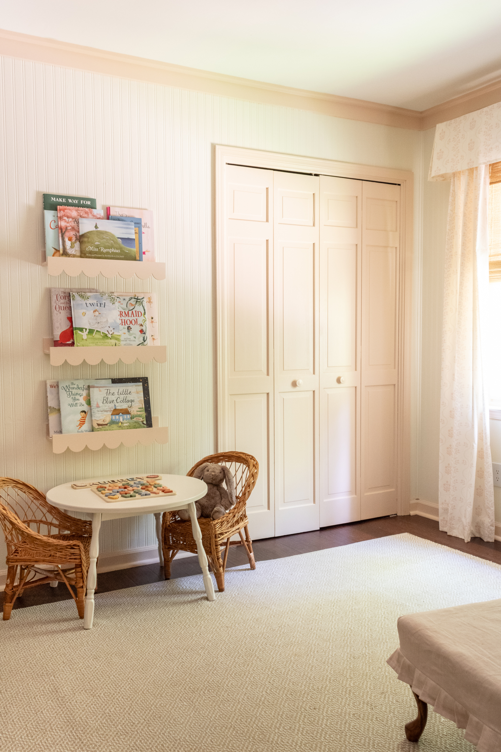 Our Favorite Pink Paint Color - Audrey's Room - Sincerely, Marie Designs